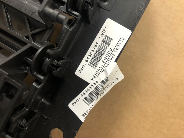 Genuine GM Radiator Shutter Assembly 84363184 for sale online | eBay