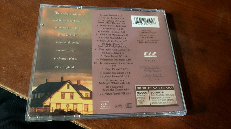 NEW ENGLAND SUNRISE NATURAL ENCOUNTERS CD 89841805128| eBay