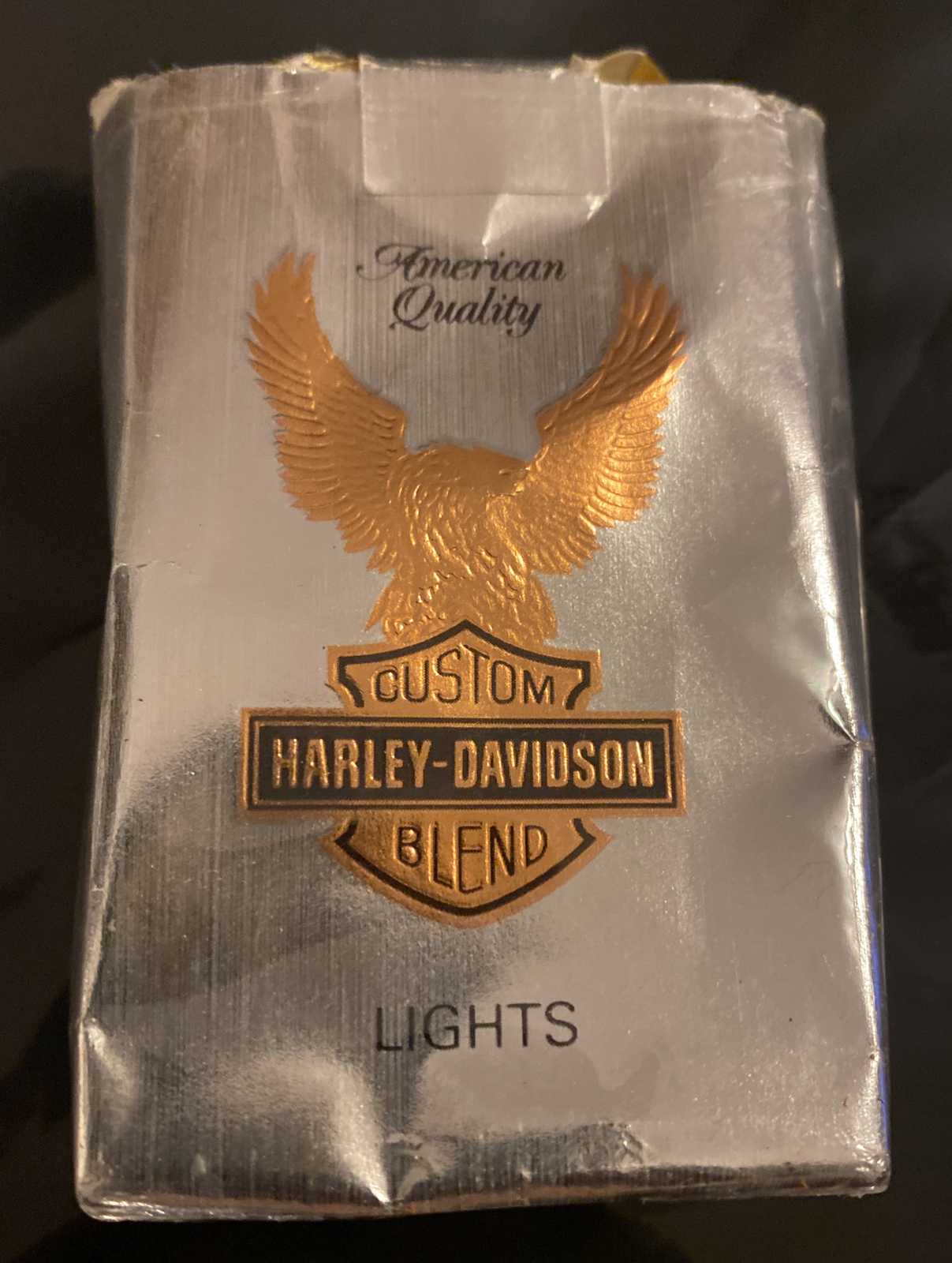 Harley Davidson Cigarette Soft Pack Collectible Empty | eBay