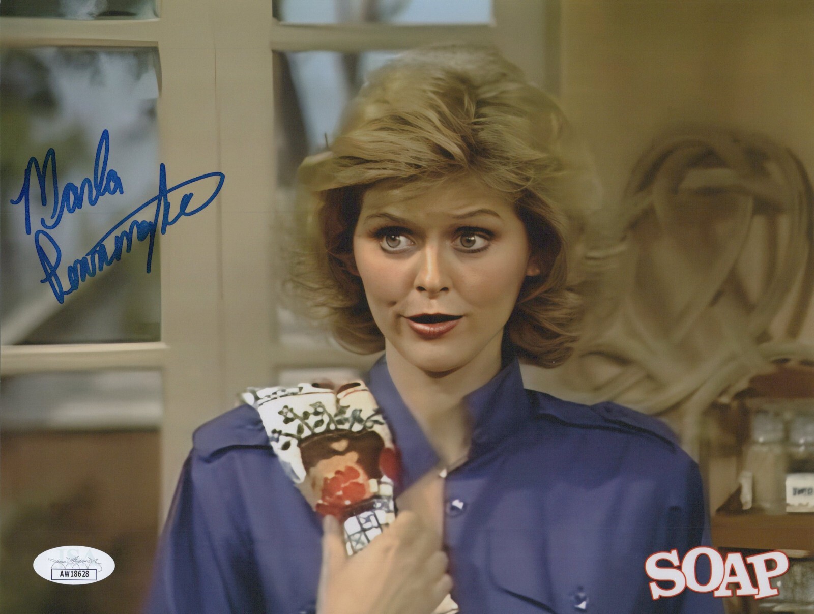 MARLA PENNINGTON Signed SOAP 8x10 PHOTO Autograph LESLIE WALKER JSA COA ...