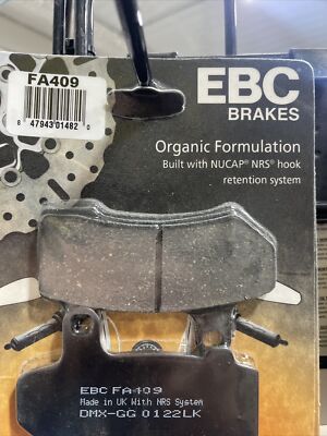 EBC - FA409 - Organic Brake Pads | eBay