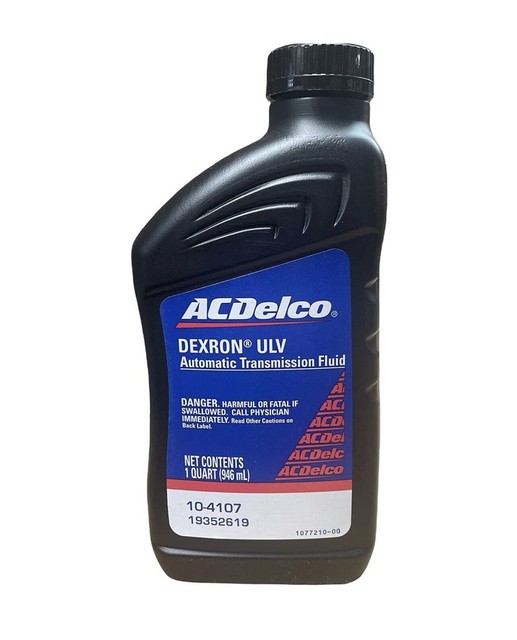 6 Quarts GM AC Delco Automatic Transmission Fluid Dexron ULV 19352619 ...
