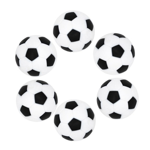 Practical Durable Foosball Balls Black White Football Game Indoor Mini ...