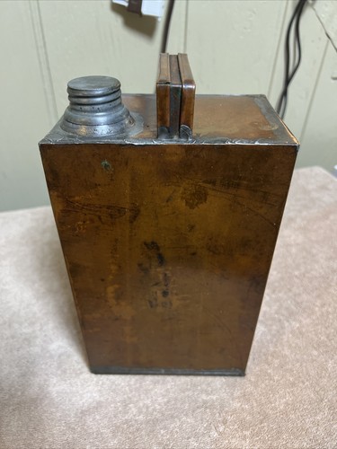 Simply Amazing Antique Copper Hand Soldered Gas Gasoline Fuel Can ...