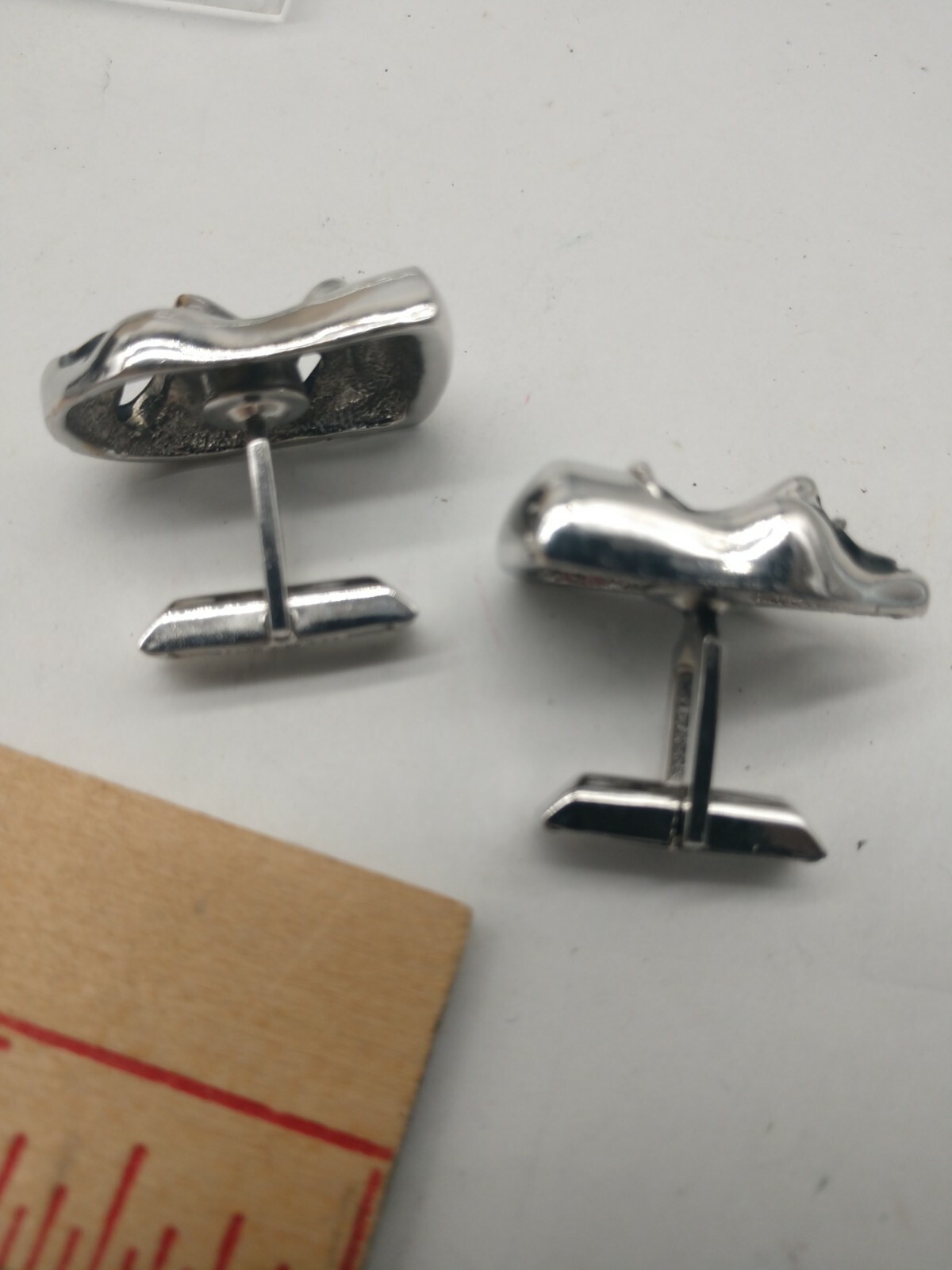 1950S VINTAGE SWANK HAPPY FACE SAD FACE THEATER MASK DRAMA CUFFLINKS ...