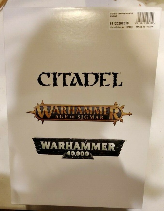 Citadel Warhammer Vampire Counts Coven Throne RARE Miniatures Boxed ...