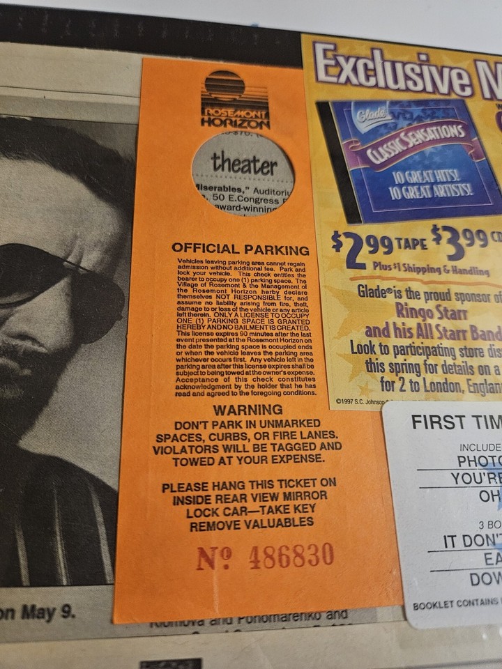 Beatles Fans 14x22" Posters & Memorablia Collage Lot Ticket Subs News ...