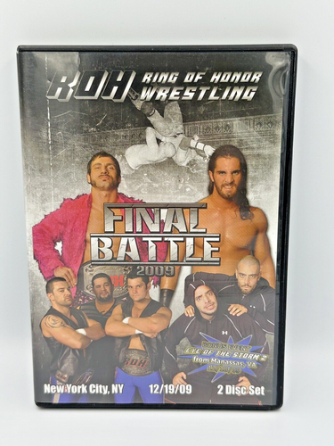 Ring Of Honor : Final Battle 2009 DVD 2 Disc Set ROH | eBay