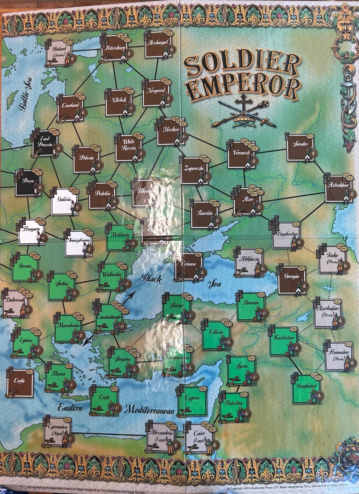 Soldier Emperor Board Game | eBay