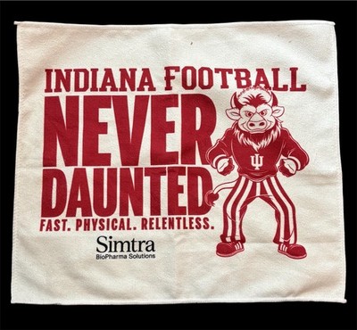 Indiana Bison IU Football Rally Towel vs Old Dominion 8/30/25 27-14 | eBay