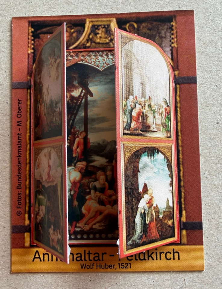 Austria 2025 , St Anne Altar , Stamps with Moving Parts , Unusual | eBay