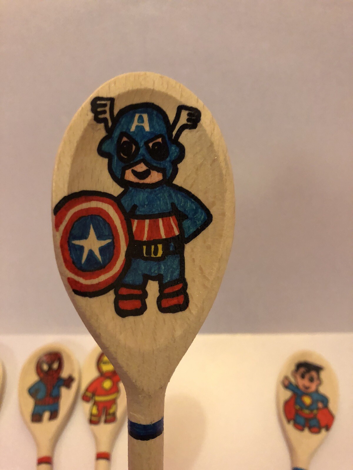 Superhero Story spoons. Teacher Gift | eBay UK
