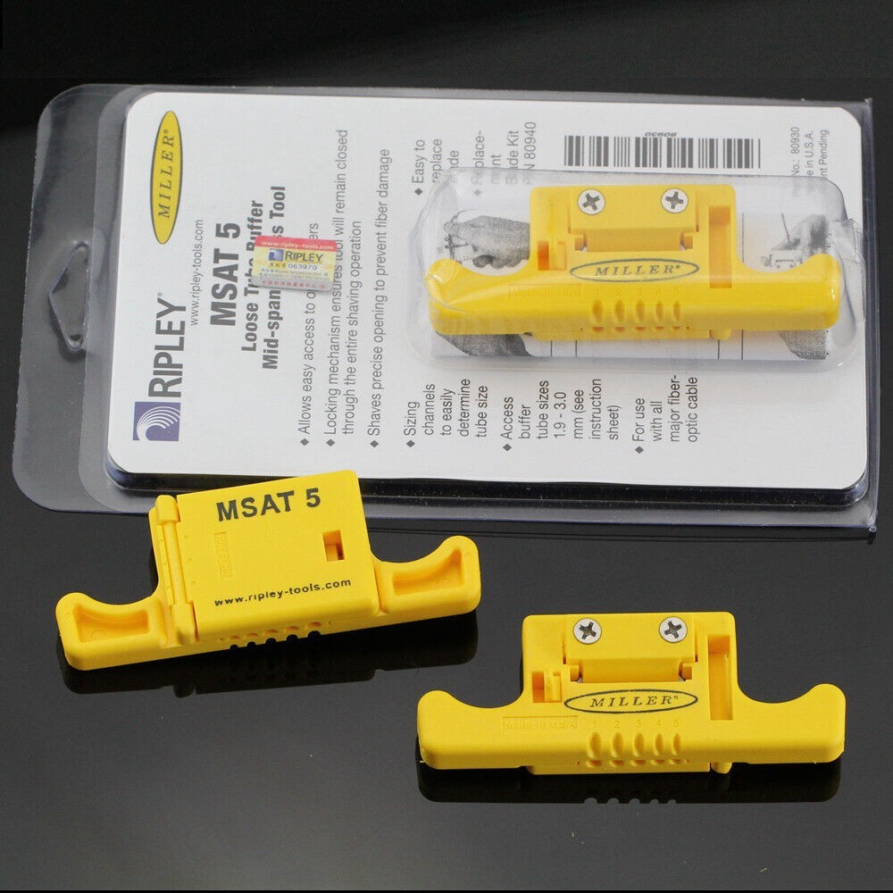 NEW RIPLEY MILLER MSAT 5 OPTICAL CABLE MID-SPAN FIBER ACCESS TOOL w/o ...