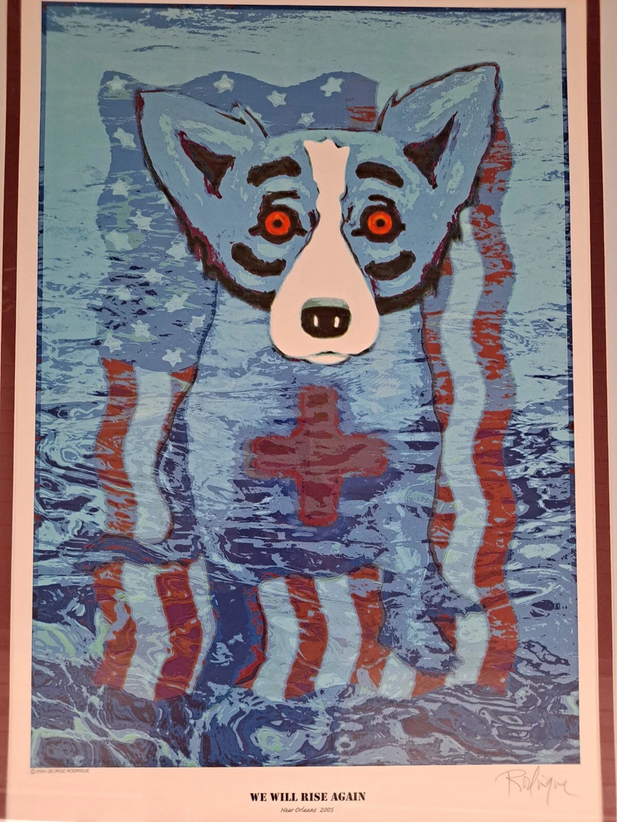 Blue Dog Prints Posters