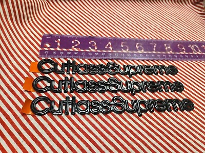 Nos 1993-1997 Oldsmobile Cutlass Supreme Emblem Badge Logo OEM Set | eBay