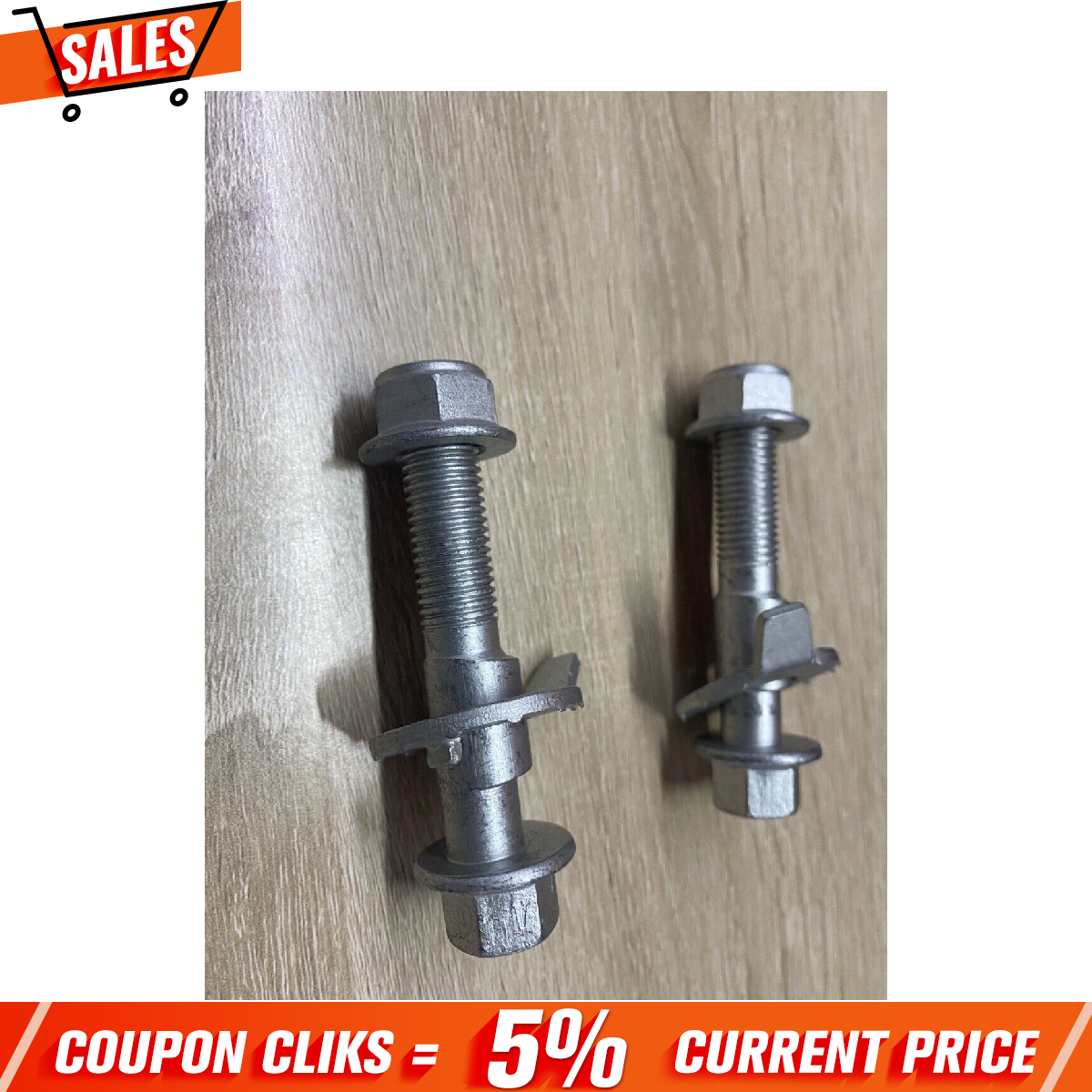 2* Ajustable Camber Caster Bolts 81260 14mm +/- 1.75 Degree For ...