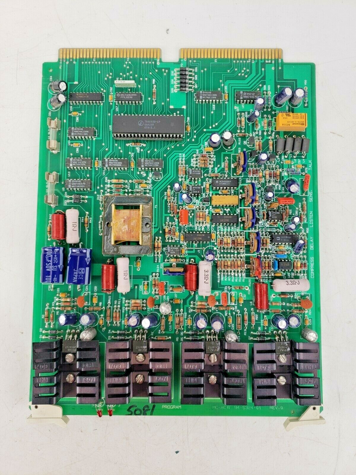 Bogen Multicom 2000 Analog Card MCACB Intercom System Used AS IS #8 | eBay