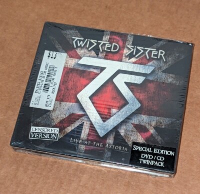 TWISTED SISTER Live at the Astoria SPECIAL EDITION CD/DVD 2 Disc Set ...