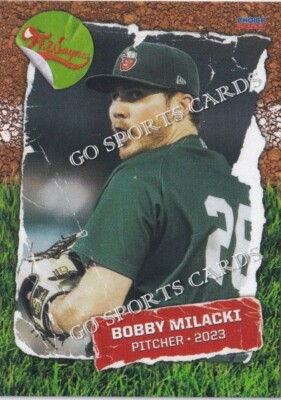 2023 Fort Wayne TinCaps Bobby Milacki RC Rookie San Diego Padres Minor ...