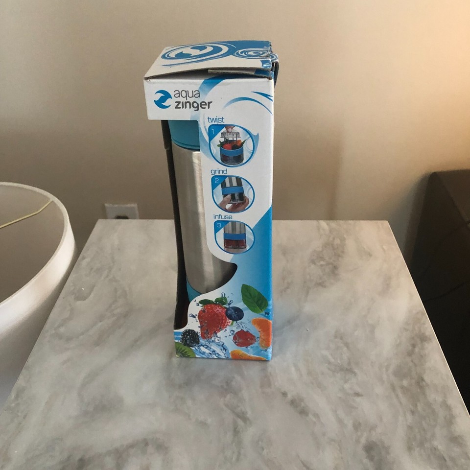 Aqua Zinger Water Infuser - Twist, Grind, and Infuse - 20 oz. | eBay