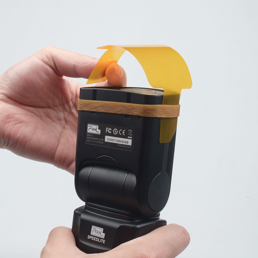 20x Flash Speedlite Color Gel Filters For Canon Nikon Sony Yongnuo DSLR ...