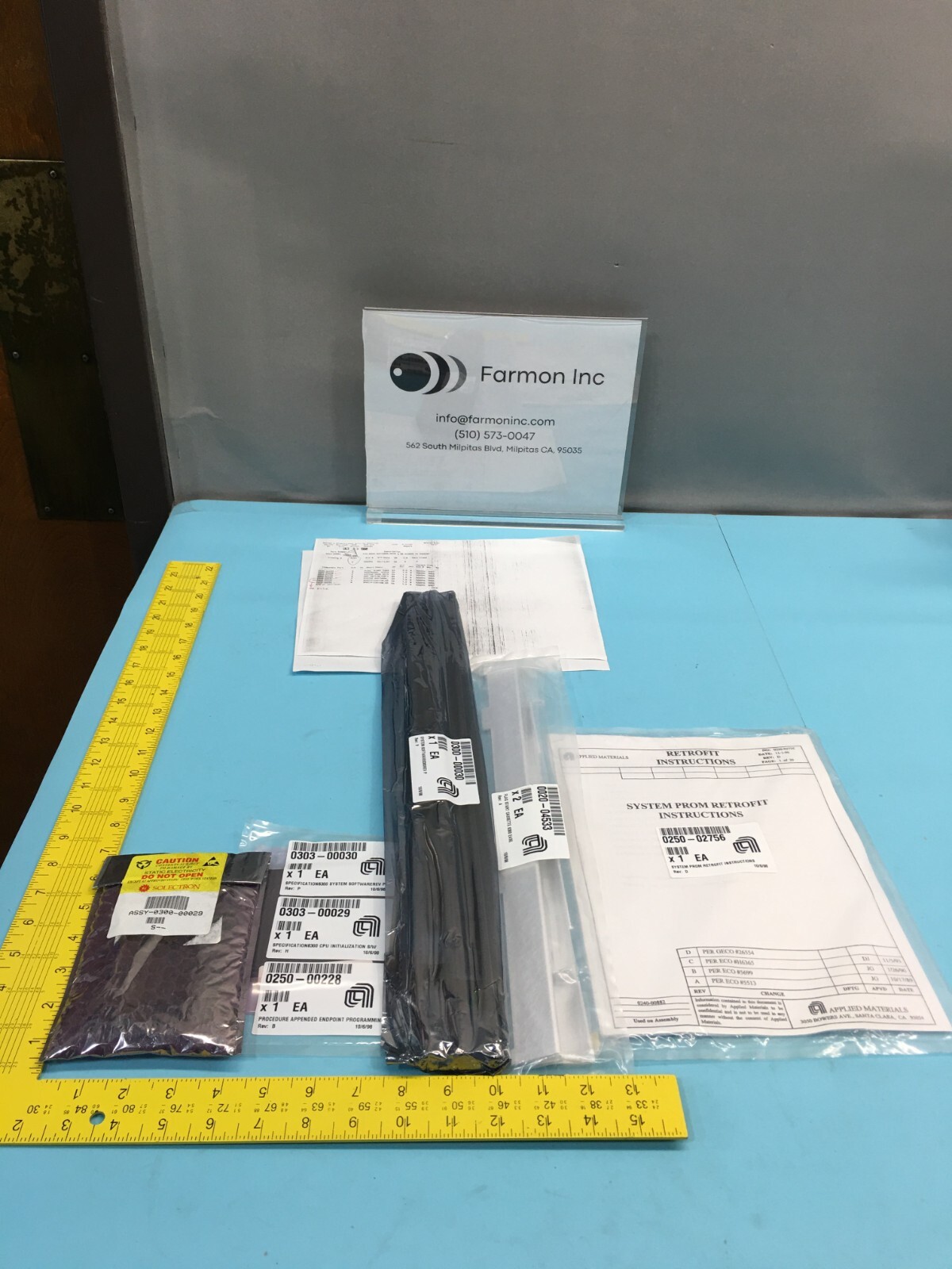 AMAT 0240-00882 KIT, 0020-04533, 0300-00030, 0300-00029, 0250-02756 ...