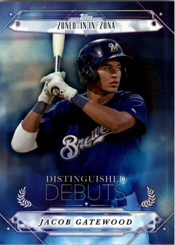 2015 Topps Pro Debut Distinguished Debuts #DD22 Jacob Gatewood - NM-MT ...