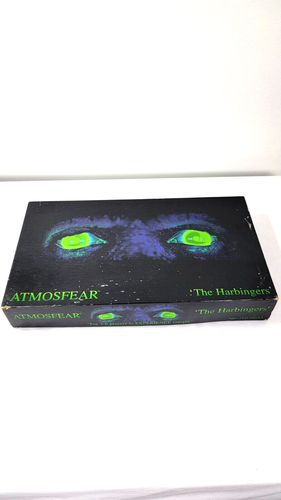 Atmosfear The Harbingers Vintage Board Game 1995 Complete VHS tape ...