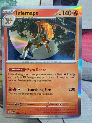 Infernape Holo English Pokemon TCG BKBC345 | eBay