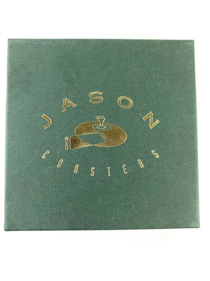 Jason Coasters Fragrant Blooms Roses D8771 Round Cork Backed New ...