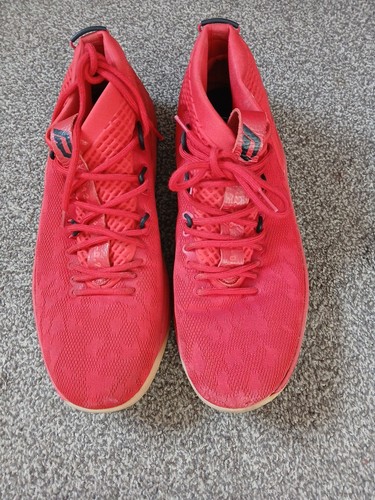MENS ADIDAS DAME 4 'RED GUM' TRAINERS 2018 EDITION- SIZE 13.5 | eBay UK