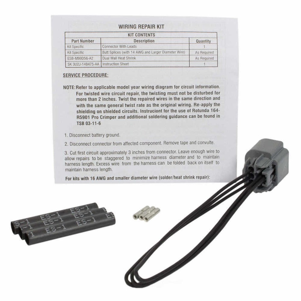 Generator Current Sensor Connector Motorcraft WPT-1413 | eBay