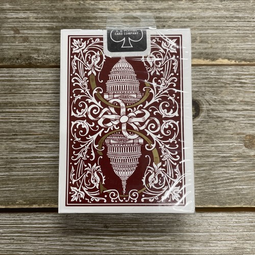 Bicycle Red Capitol Playing Cards Deck ~ New ~ Sealed Air Cushioned | eBay