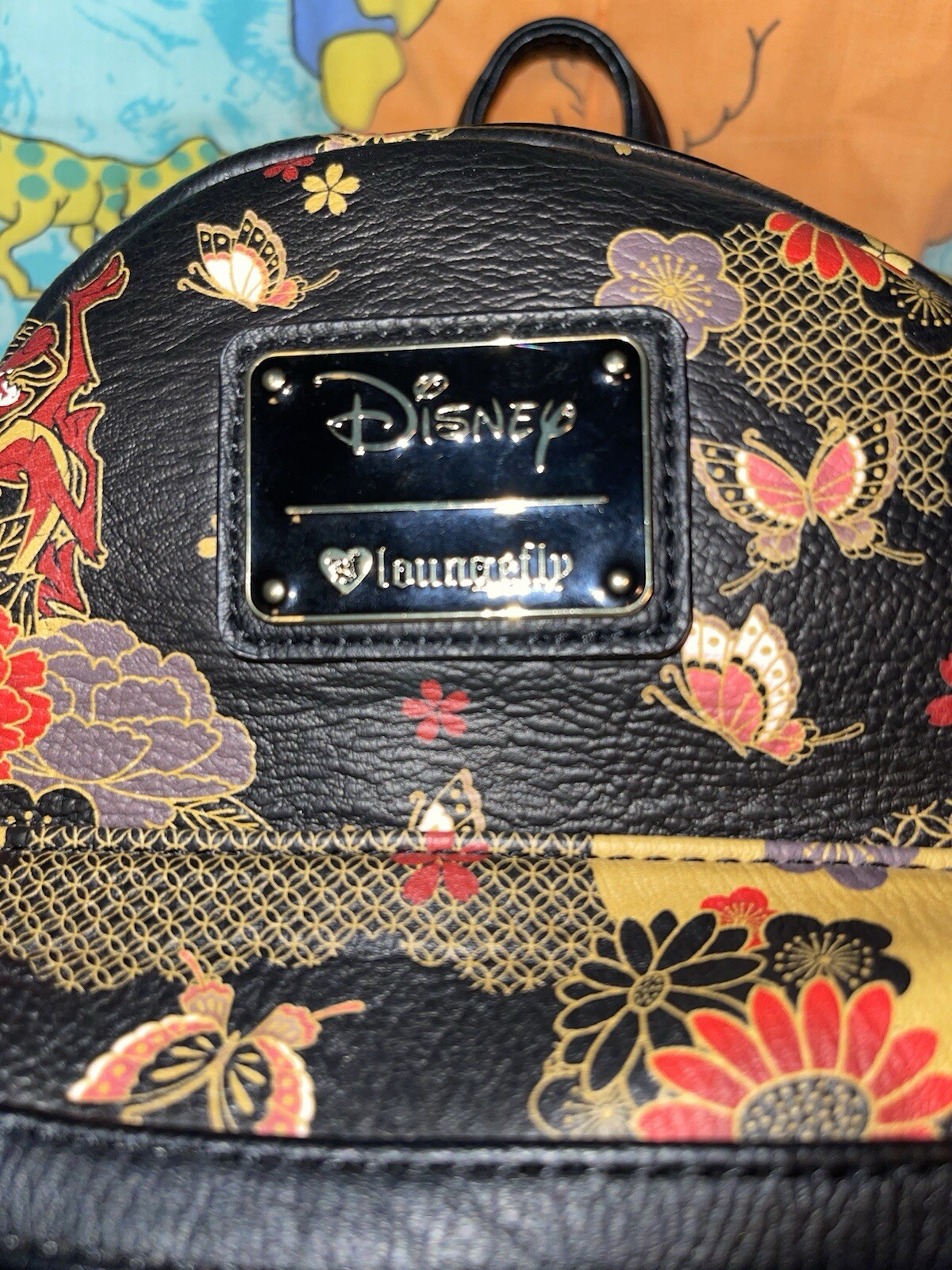 Loungefly Mushu Heart Logo Mini Backpack Super Rare | eBay