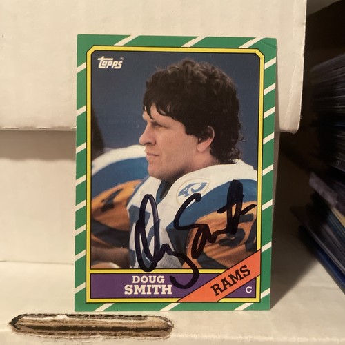 Doug Smith -Bowling Green- Los Angeles Rams Autographed Card | eBay