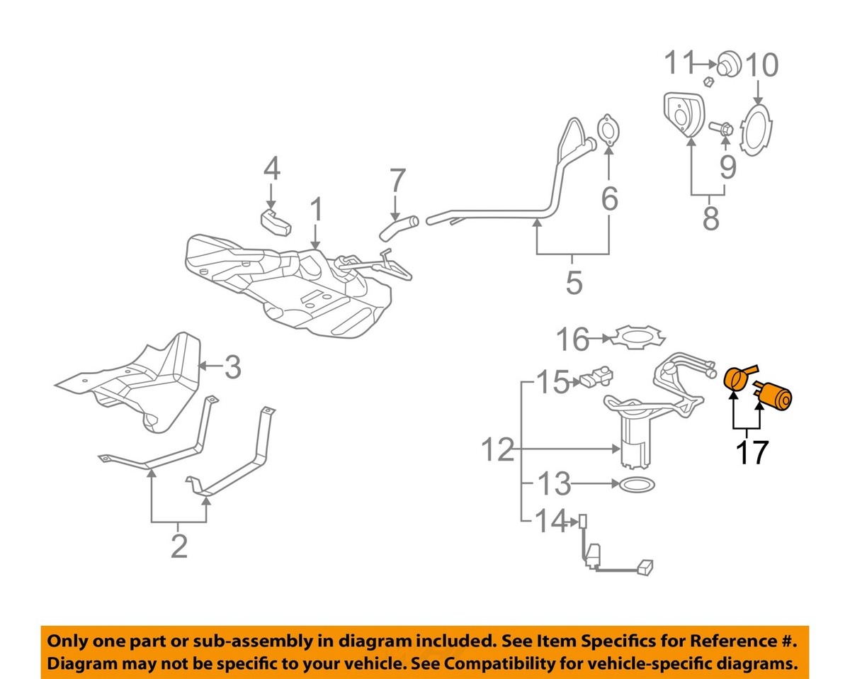 2006 Chevy Cobalt Fuel Filter