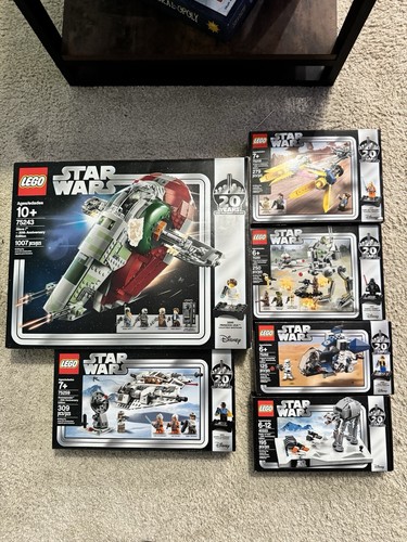 20th Anniversary Star Wars Lego set 75243 75259 40333 75262 75261 75258 ...