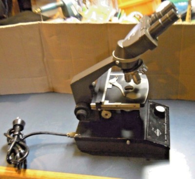 VTG SWIFT INSTRUMENTS 700505 SLR MICROSCOPE 4X 10X 40X 100X WORKS ...