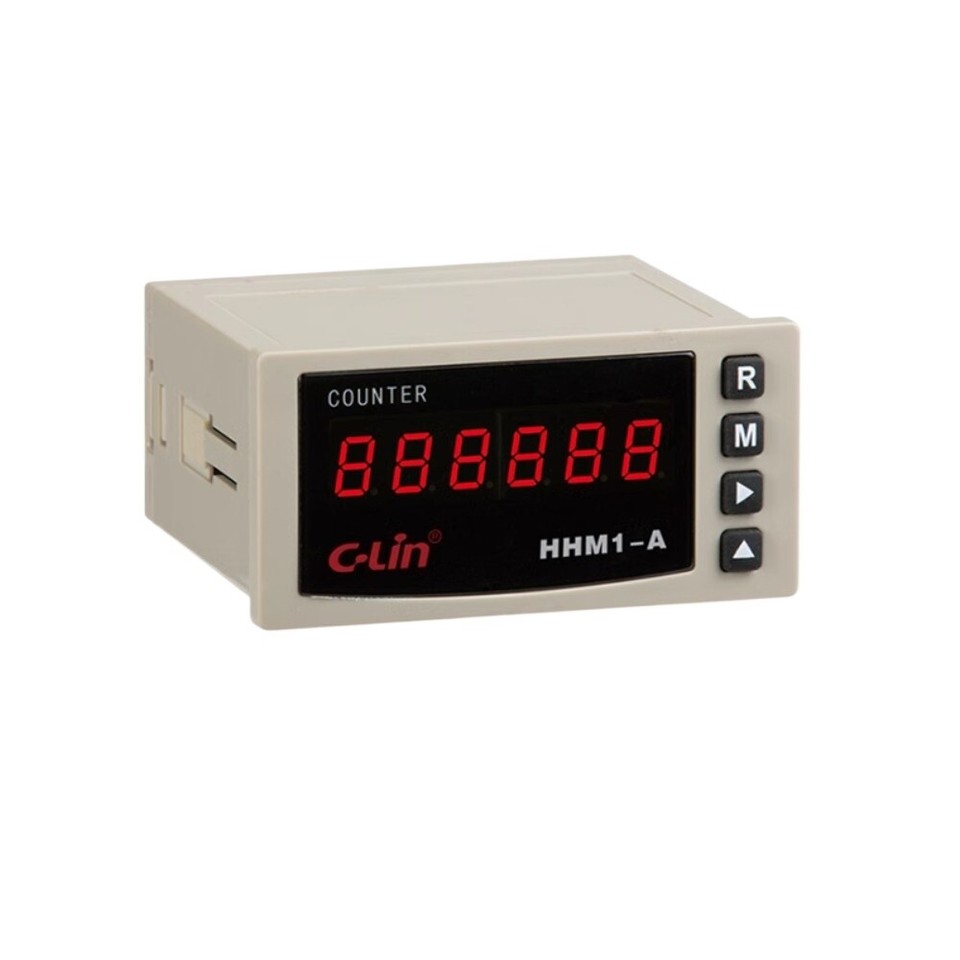Counting/meter/length measuring instrument HHM1-A 6-digit display meter ...