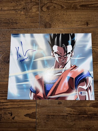 Gohan Signed Photo Dragon Ball Z Kyle Hebert Autograph Anime Beckett ...