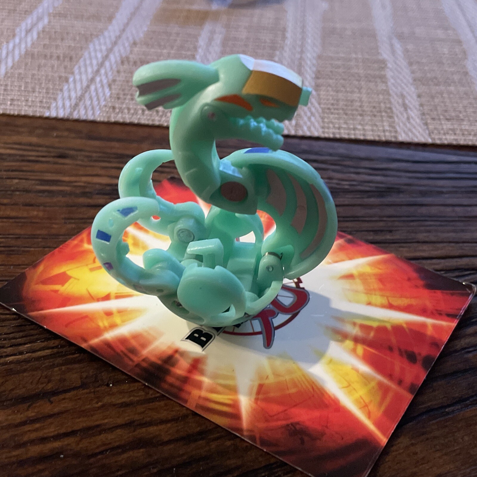 Bakugan Abis Omega 610G Bakuflip Aquos Reverse Green Battle Brawlers ...
