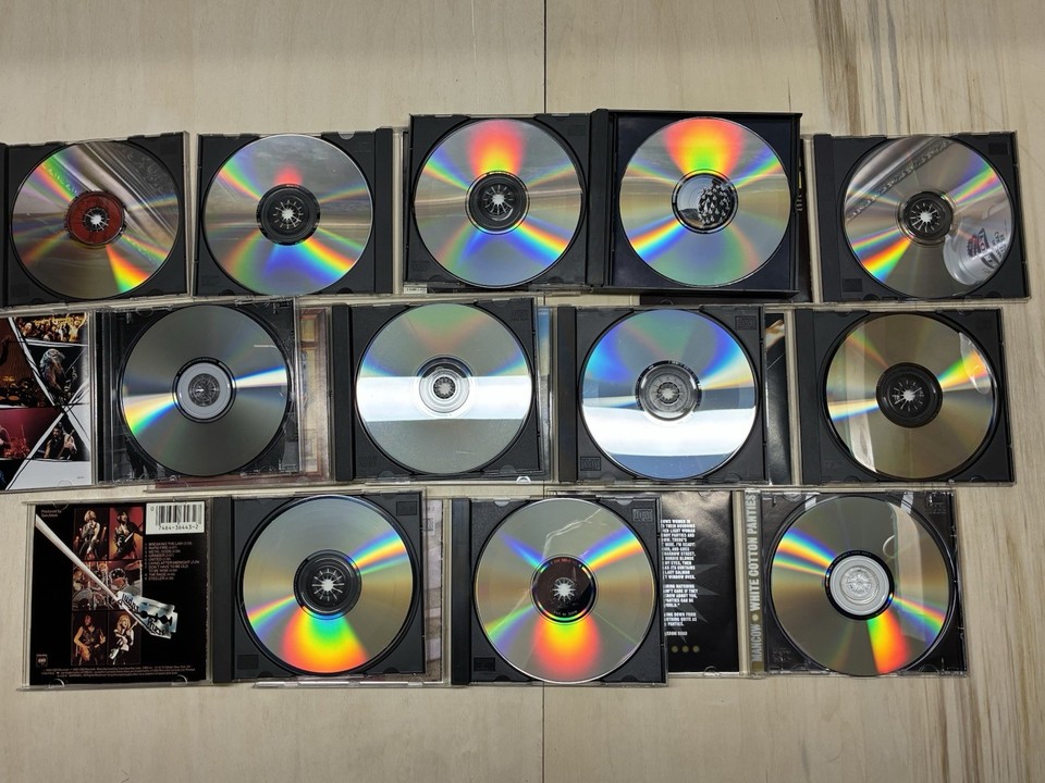 Lot Of 44 Assorted & Random Rock Music CD's - No Duplicates - All In ...