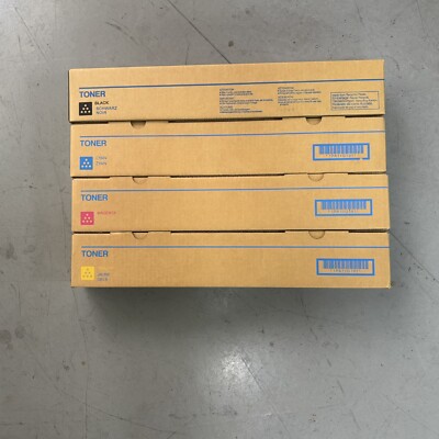 TONER for Konica Minolta Bizhub C458 C558 C658 C454e C554e TN-512/TN514 ...