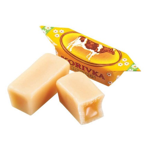 ROSHEN KORIVKA Original Retro Cow Milk Fudge Candy Ukrainian Sweets ...