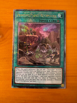 Primitive Planet Reichphobia Quarter Century Secret Rare RA02-EN067 | eBay