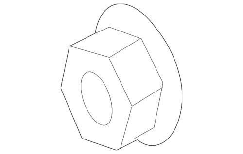 Genuine Ford Mount Bracket Nut -W702751-S442 | eBay