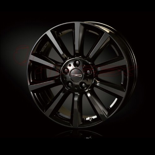 TRD TF6 18inch Black Mica Wheel & Nut Set C-HR NGX50/ZYX10 12/2016 ...