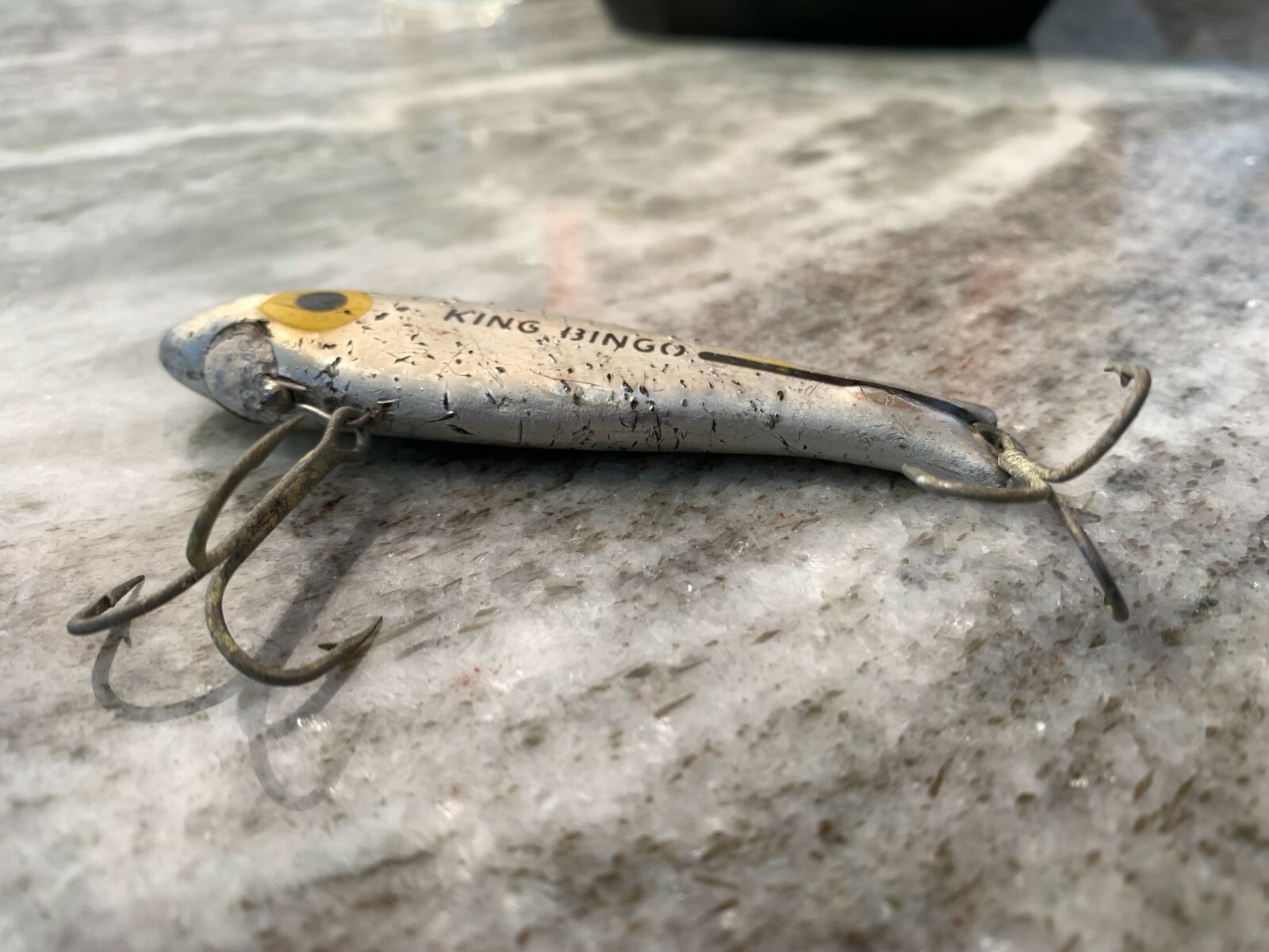 Vintage Silver King Bingo Fishing Lure | eBay