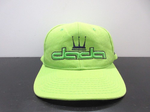 VINTAGE Dada Supreme Hat Cap Strap Back Green Blue Hip Hop Streetwear ...