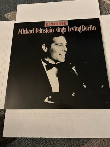 Michael Feinstein Sings Irving Berlin REMEMBER 1987 Vinyl Record Album ...